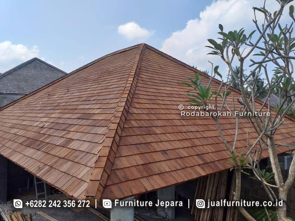 Jual Atap Sirap Kayu Ulin Asli Kalimantan Kualitas Ekspor - Sofa tamu ...